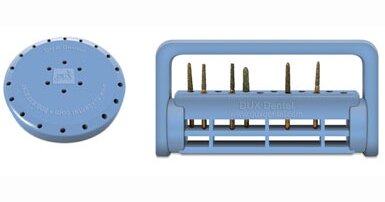 DUX Dental introduces new, modern bur block that extends life of burs
